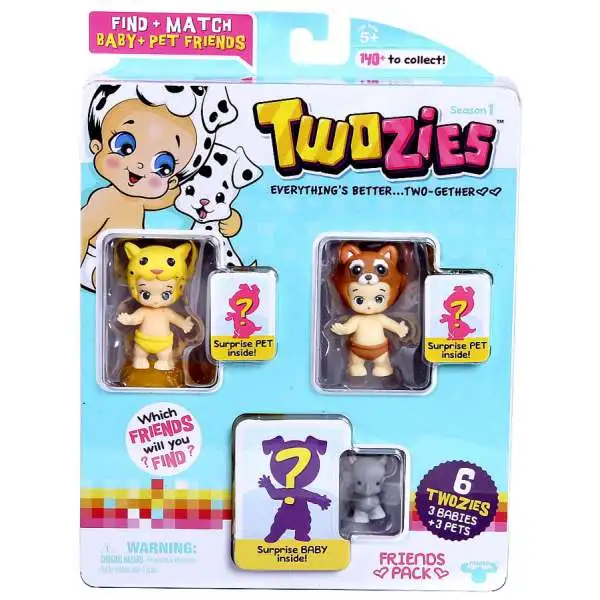 Twozies Series 1 Twozies Mystery Box 30 Packs Moose Toys - ToyWiz