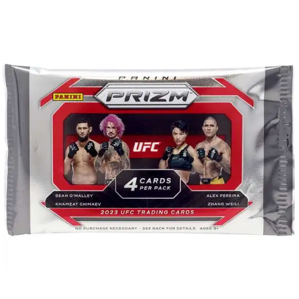 UFC Panini 2023 Prizm UFC Trading Card HOBBY Pack 12 Cards - ToyWiz