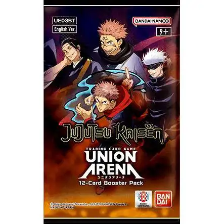 Union Arena TCG Jujutsu Kaisen Volume 1 Booster Box UE03BT 16 Packs Bandai - ToyWiz