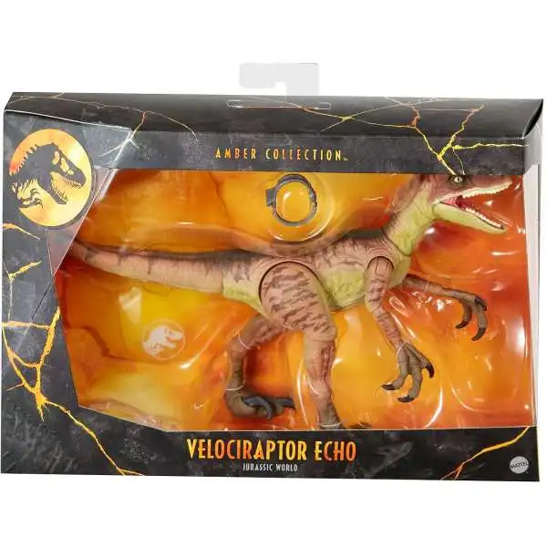 Jurassic World Amber Collection Velociraptor Charlie 6.5 Action Figure ...