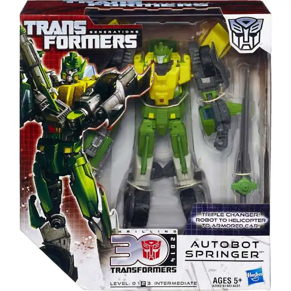 Transformers Generations Studio Series Autobot Springer Leader Action ...
