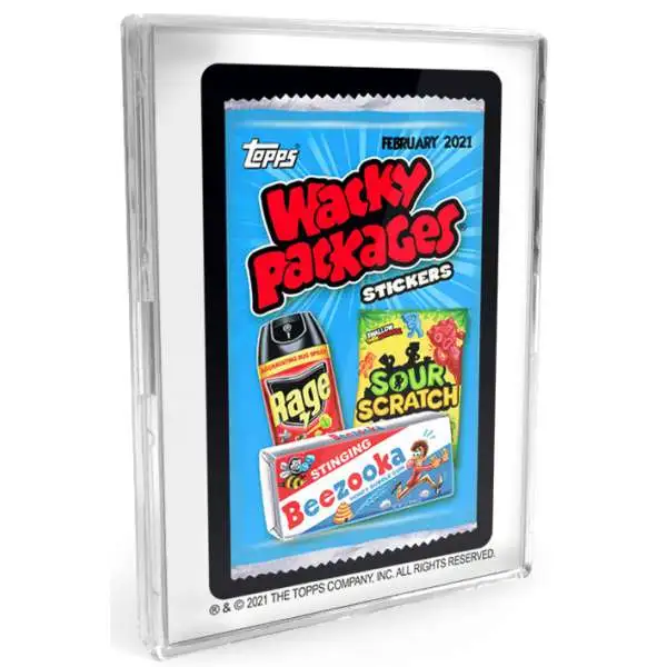 Wacky Packages 2023 All New Series Exclusive Trading Card Pack 12 ...