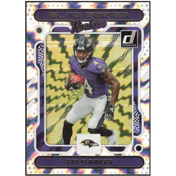 NFL 2023 Panini Donruss Football Single Card Zay Flowers 9 The Rookies ...