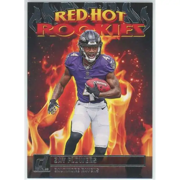 NFL 2023 Panini Donruss Football Single Card Zay Flowers 9 Elite Series ...